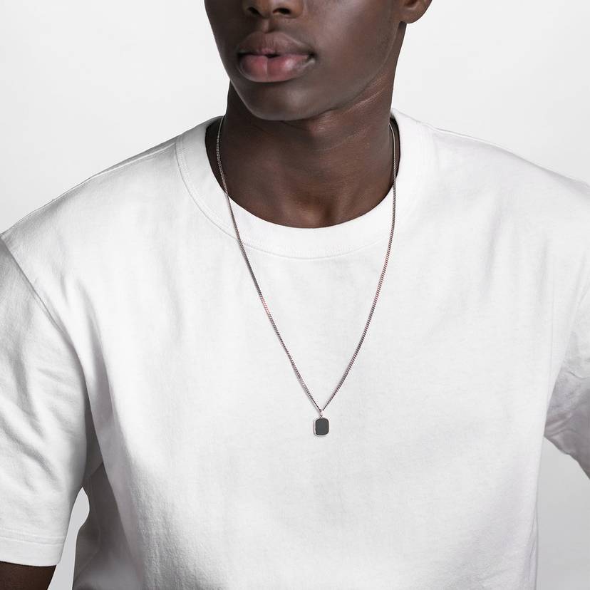 Harris Onyx Stone Necklace - Sett & Co