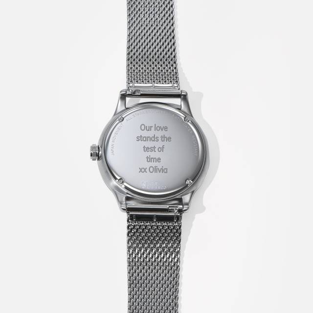 Novelty Black Mesh Strap Watch - SETT&Co